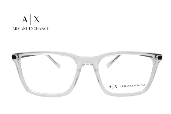 Lente Oftálmico marca Armani Exchange AX3077 Transparente – Ópticas Exe ...